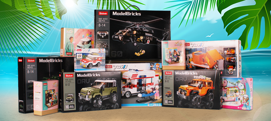 The new Sluban collection is here! | Sluban consumenten website